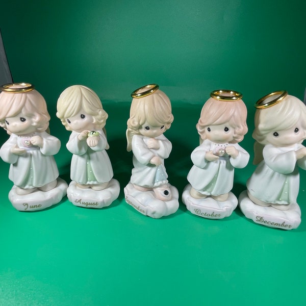 Birth Month Angel Figurines - Etsy