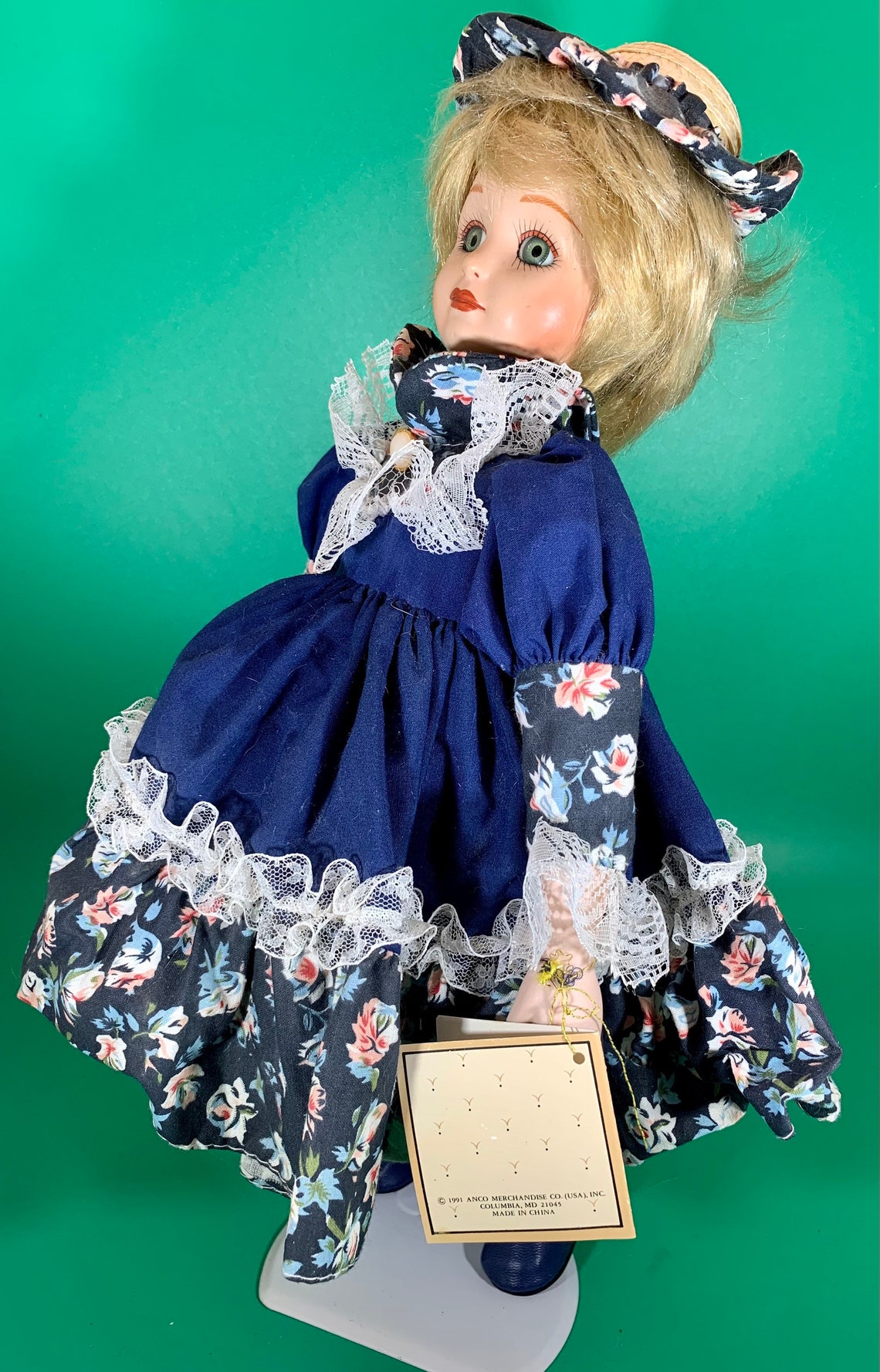 Vintage Anco Porcelain 16 Doll 1999 | Etsy