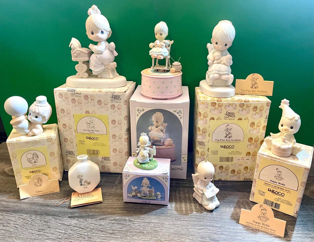 NIB Vintage All BOXED Precious Moments Figurine Collectibles. Your ...
