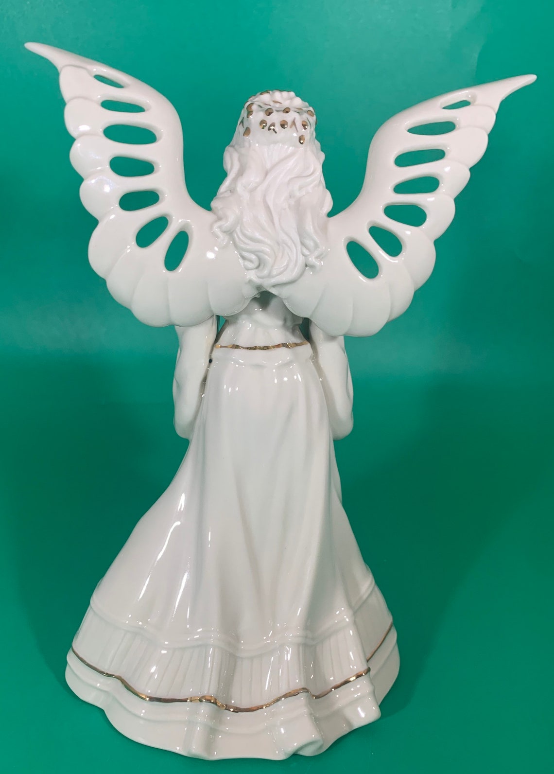 LENOX angelic Visions Angel Tree Topper 829653 | Etsy