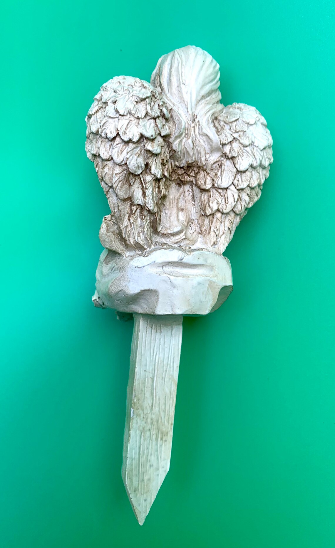 Vintage Angel 6" Plant Stake Shovel Ornament Garden Decoration ...