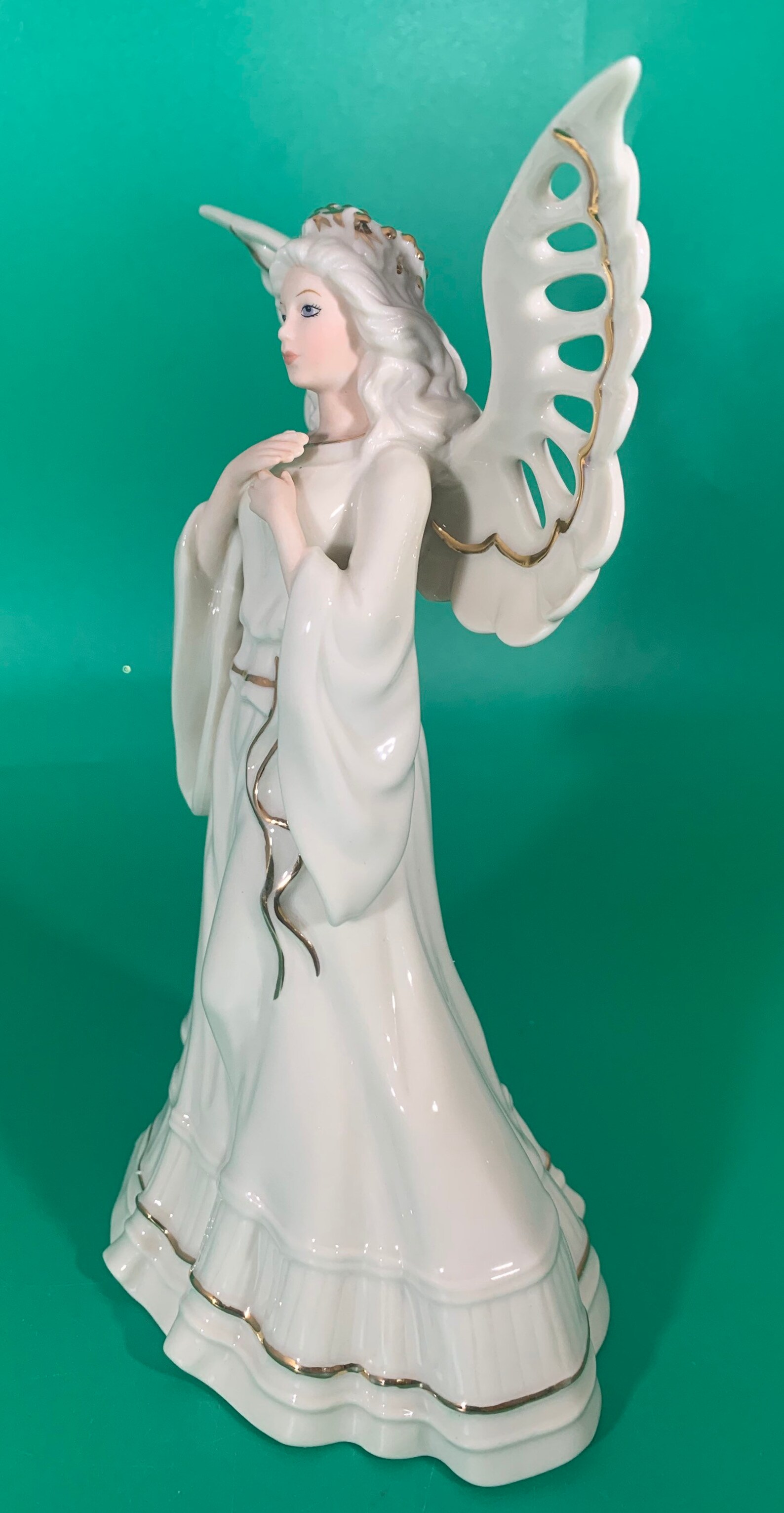 LENOX angelic Visions Angel Tree Topper 829653 | Etsy