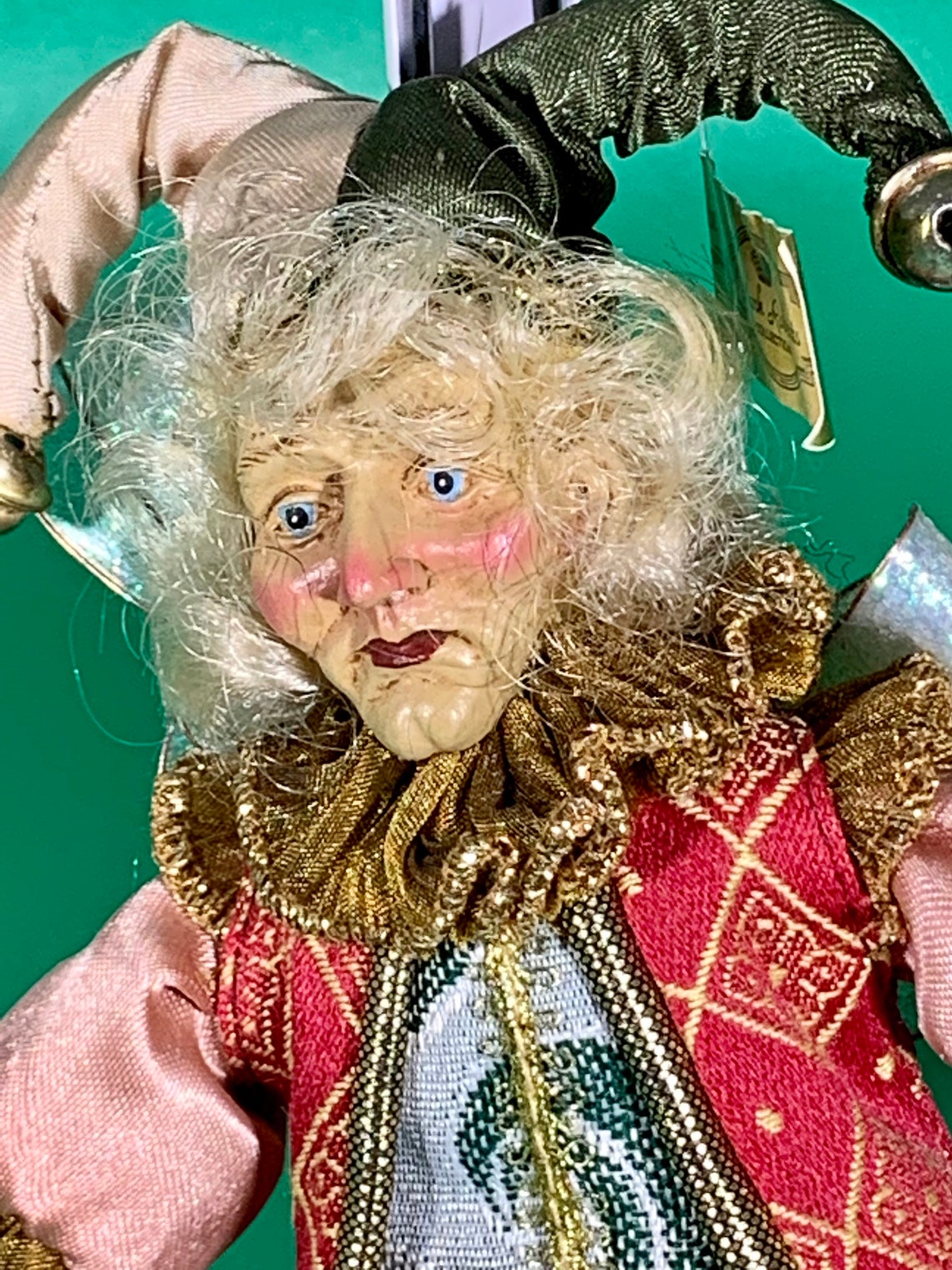 Vintage MARK ROBERTS Fairies Jester Ornament Christmas Collectibles ...