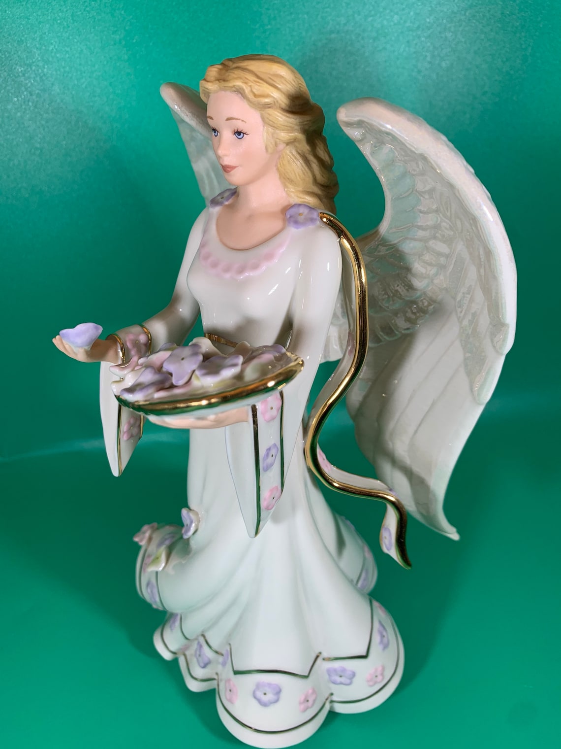 LENOX heavenly Faith Angel Figurine Vintage - Etsy