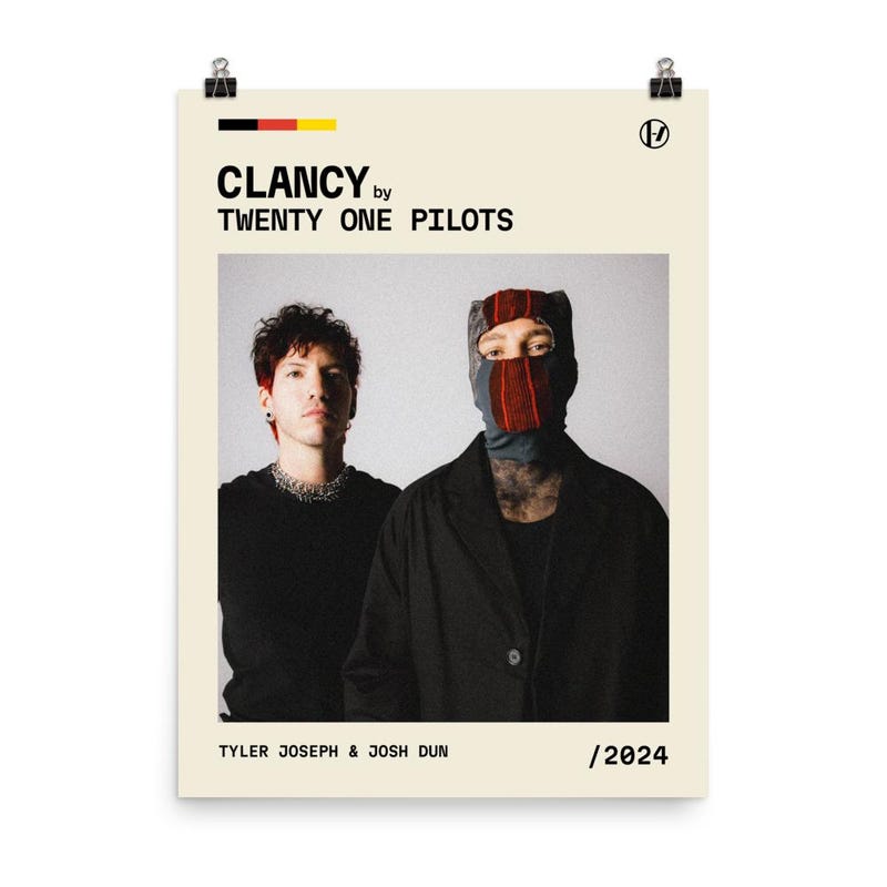 Twenty one pilots clancy mask - Etsy México