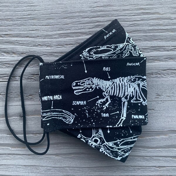 Dinosaur Face Mask - Etsy
