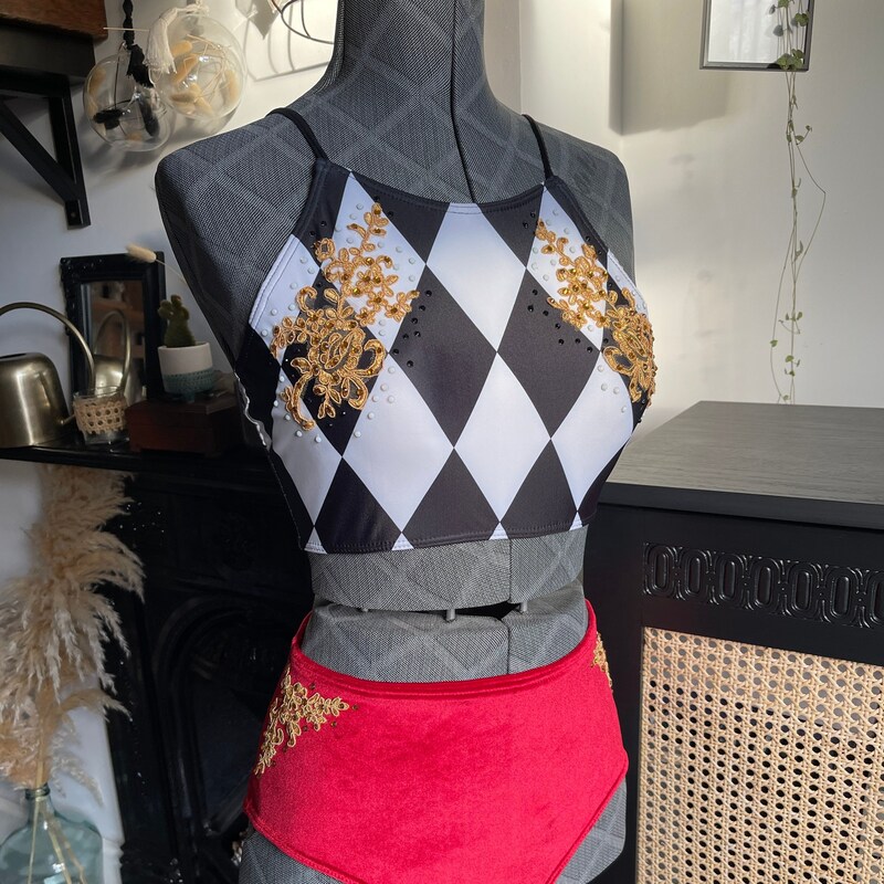Harlequin Costume - Etsy