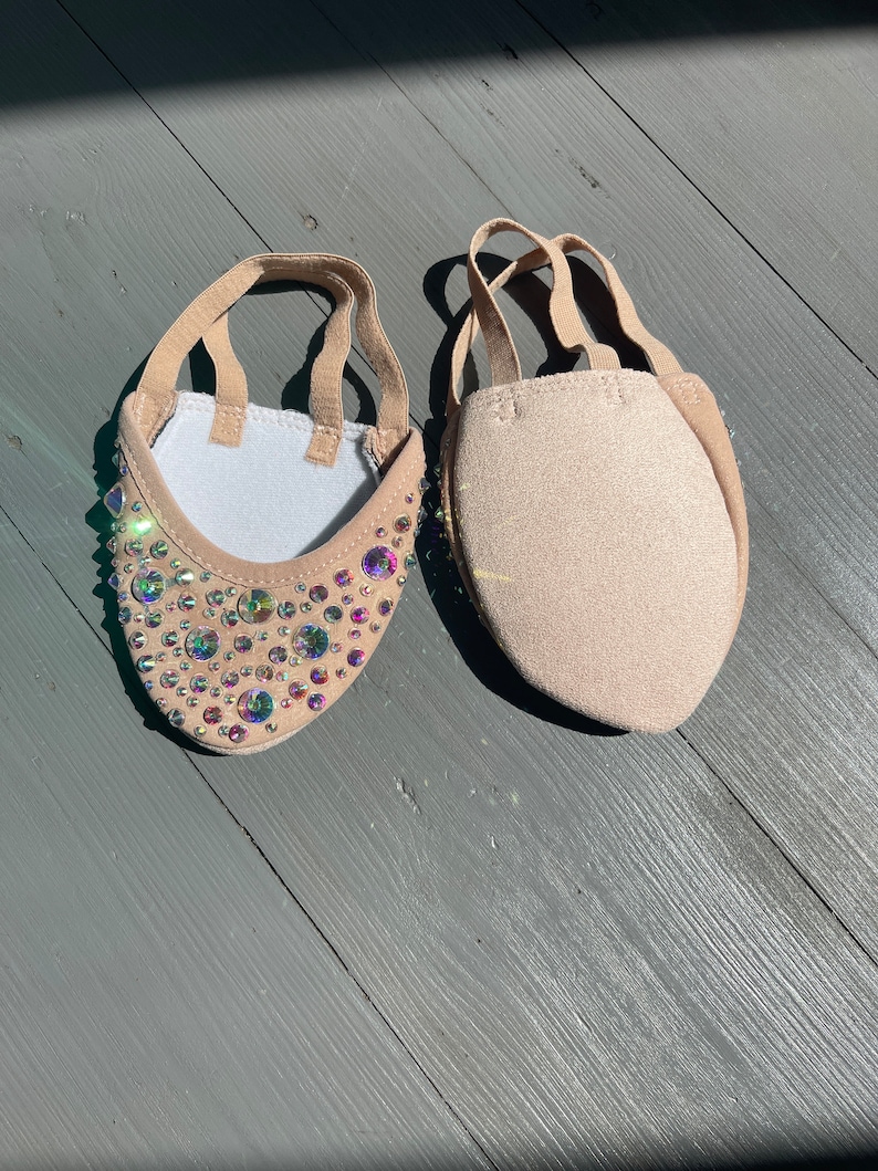 Sparkly Ballet/ Rhythmic Gymnastic/ Aerial/ Performing Shoes Covered in ...