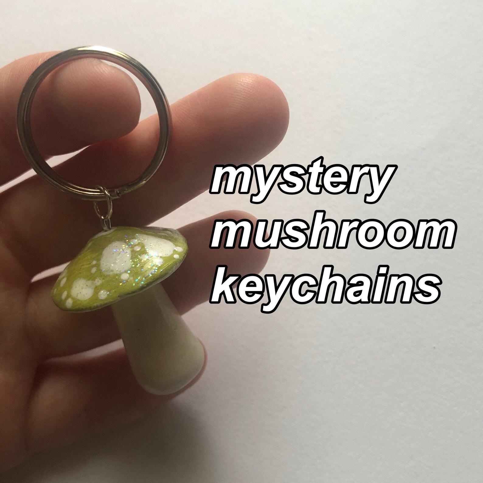 Mystery Mushroom Key Chains non Add On - Etsy