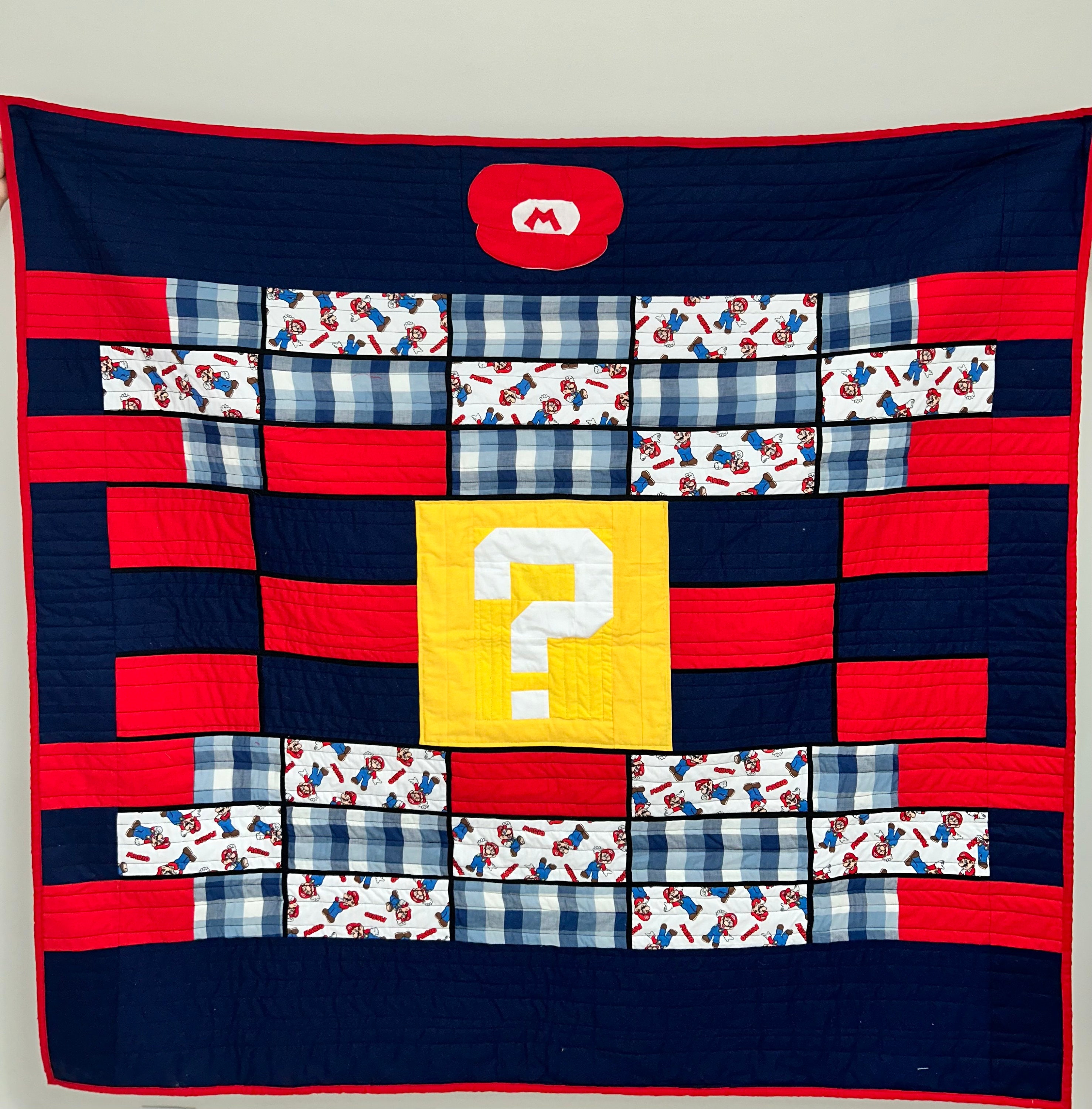 Boys Mario Quilt - Etsy
