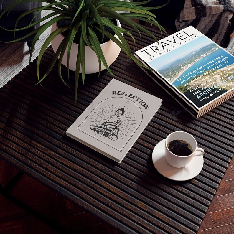 Reflection Journal, Affirmation Book, Buddhist Wisdom, Hard Back ...