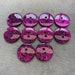 Shell Buttons Hot Pink Iridescent Finish 22mm a Set of 6 - Etsy