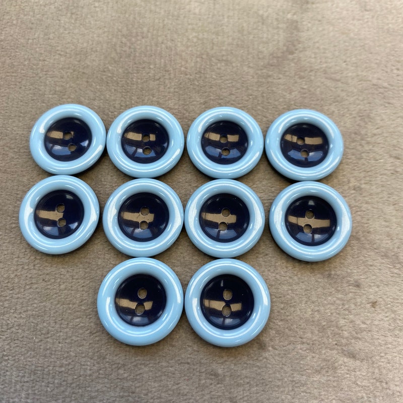 Two Tone Buttons - Etsy