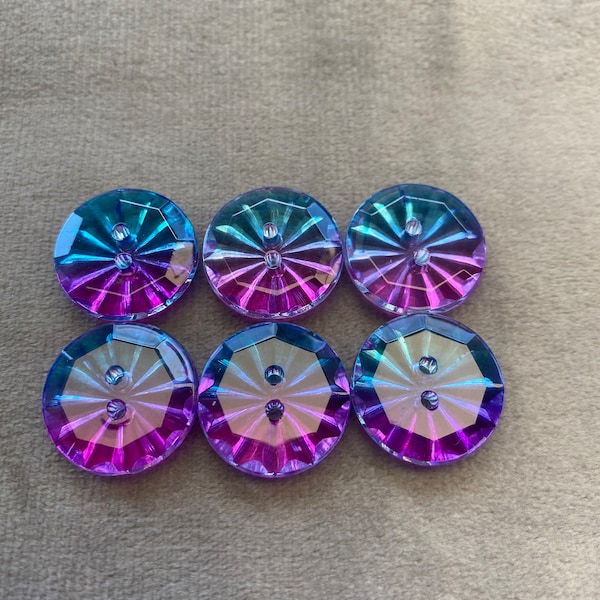 Violet Buttons - Etsy