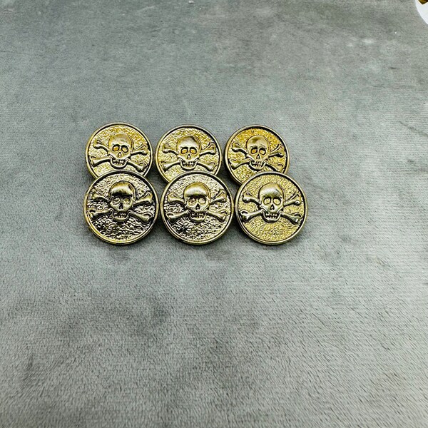 Pirate Buttons - Etsy