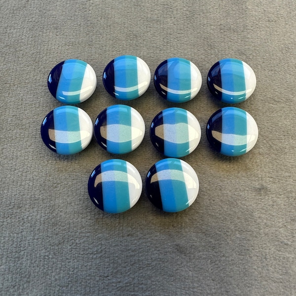 Striped Buttons - Etsy