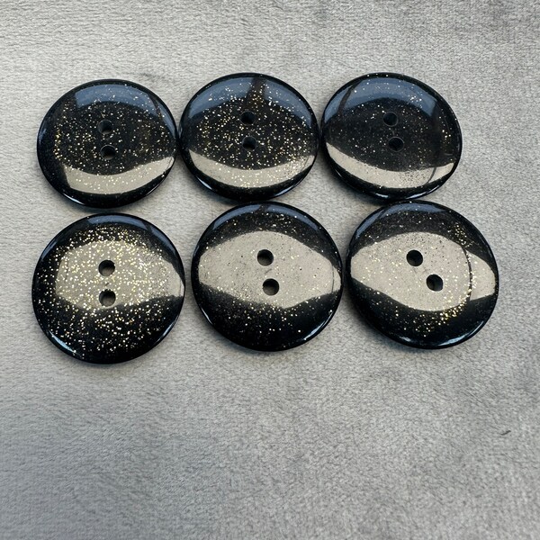 Gold Glitter Buttons - Etsy