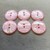 Glitter Buttons Cerise Pink 18mm a Set of 10 - Etsy