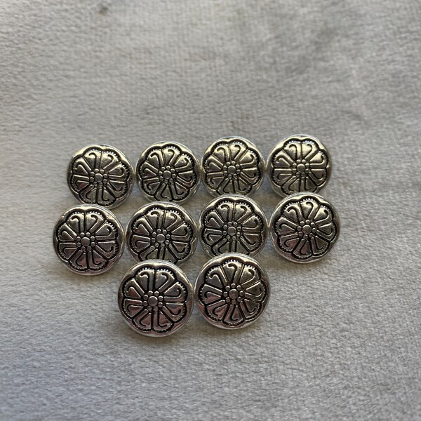 Embossed Buttons - Etsy