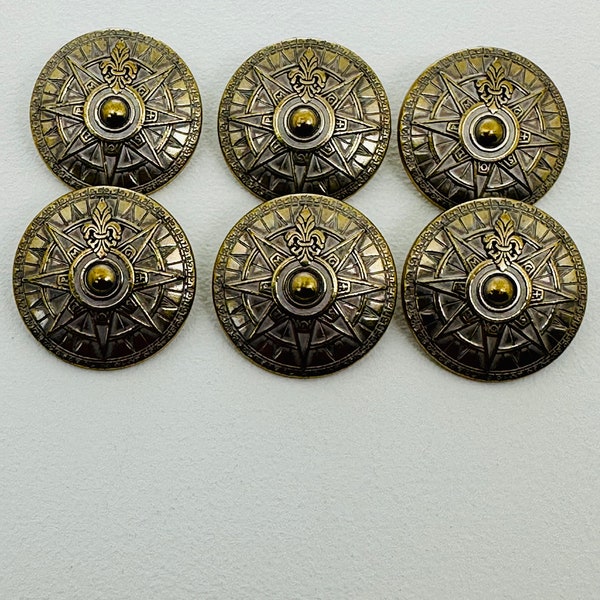 Metal Buttons - Etsy
