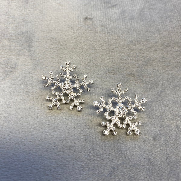 Snowflake Buttons - Etsy