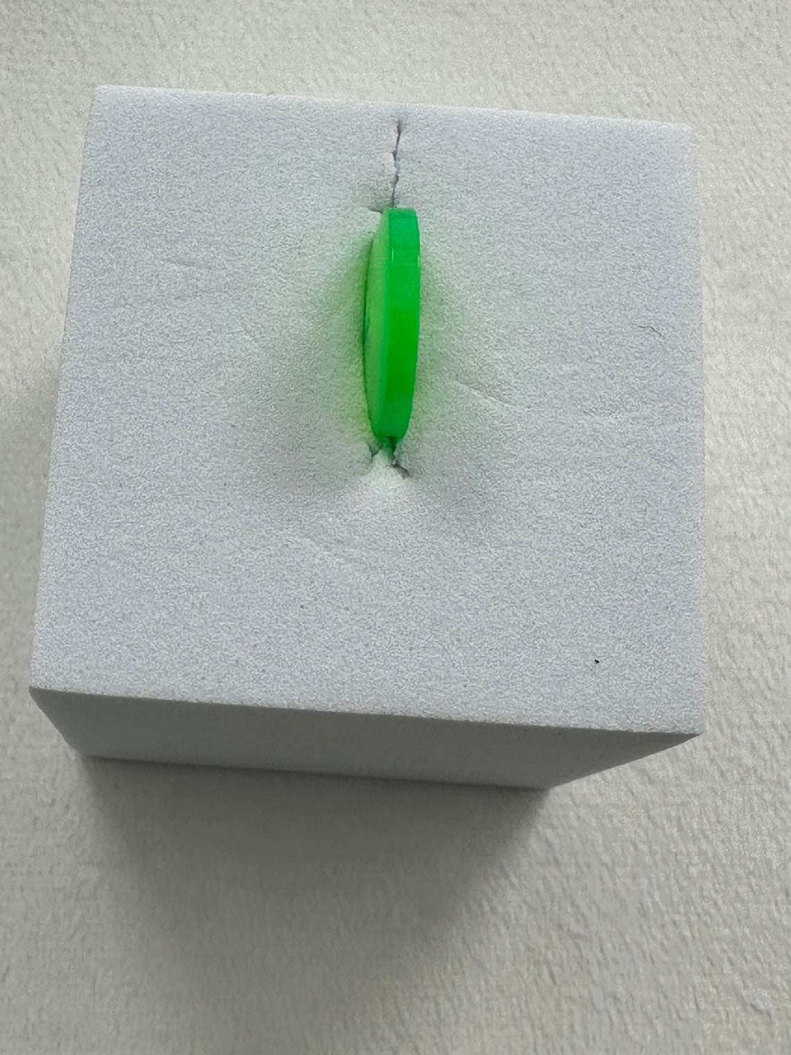 Neon Buttons Green 18mm a Set of 12 With a Glossy Finish - Etsy