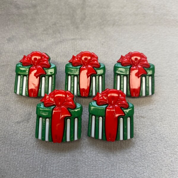 Christmas Buttons - Etsy