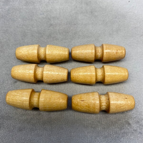 Wooden Toggles - Etsy