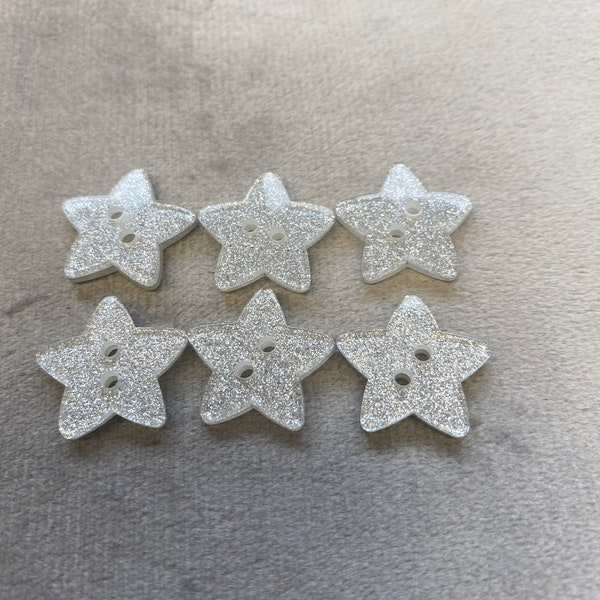 Silver Buttons - Etsy