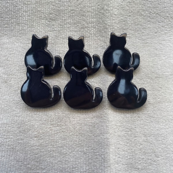 Cat Buttons - Etsy