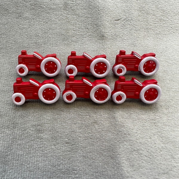Tractor Buttons - Etsy