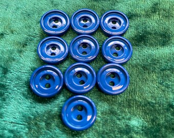 Royal Blue Buttons | Etsy