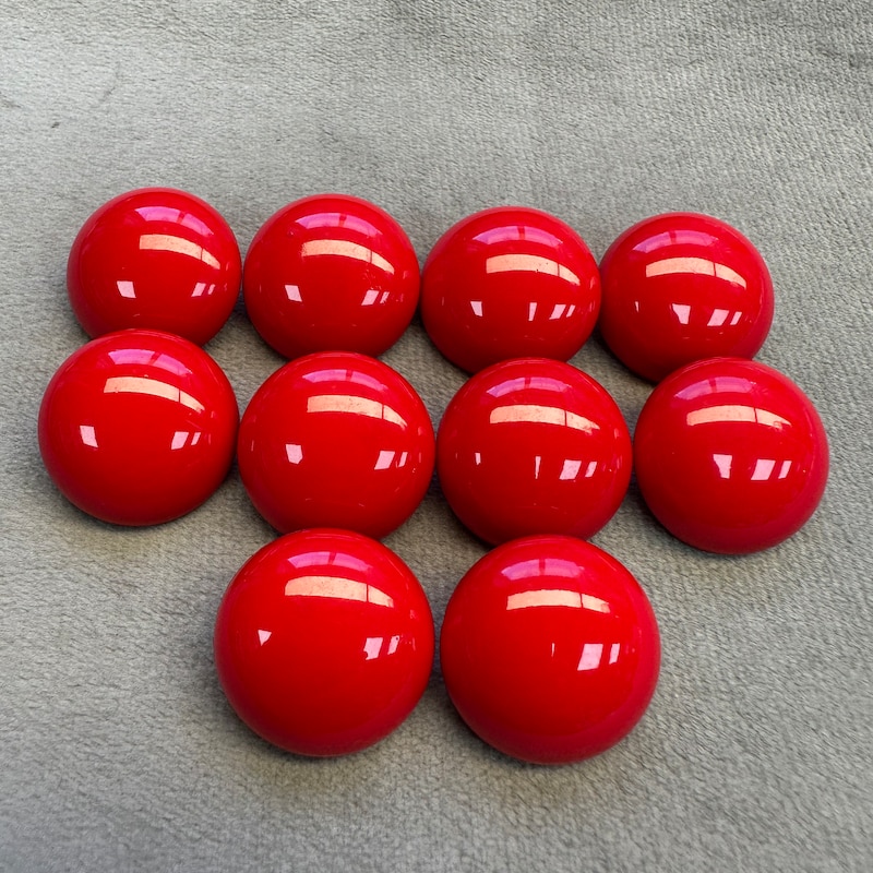 Red Buttons 7/8 Inches - Etsy UK