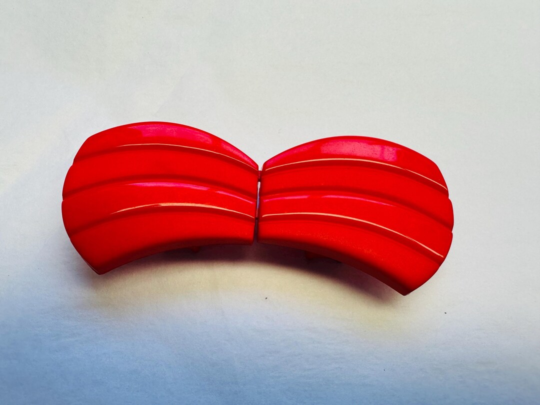 Red Clasp Buckle Vintage to Fit a Belt 22mm Overall 34 X 89mm - Etsy