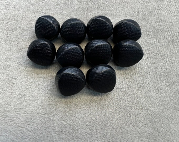 Textured Buttons Black Vine Design 27mm a Set of 6 - Etsy UK