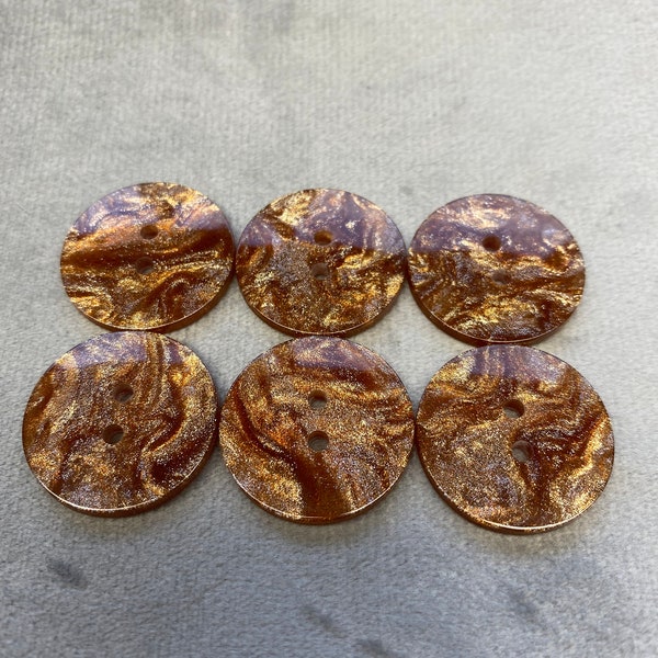 Copper Buttons - Etsy