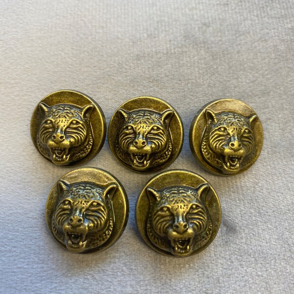 Bronze Metal Buttons - Etsy