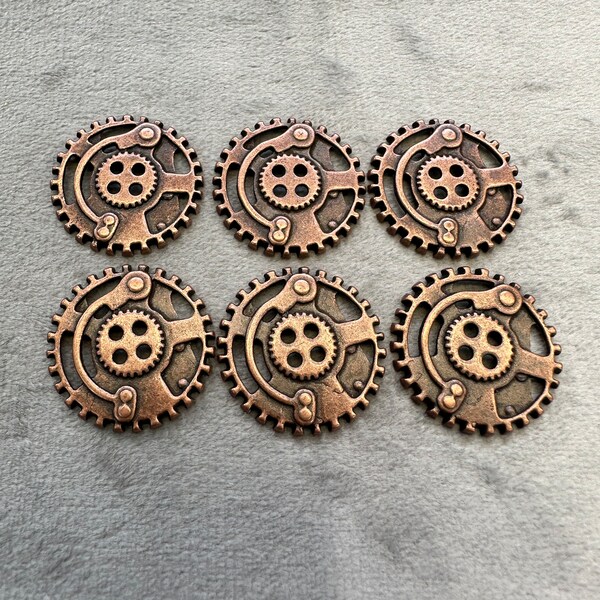 Copper Buttons - Etsy