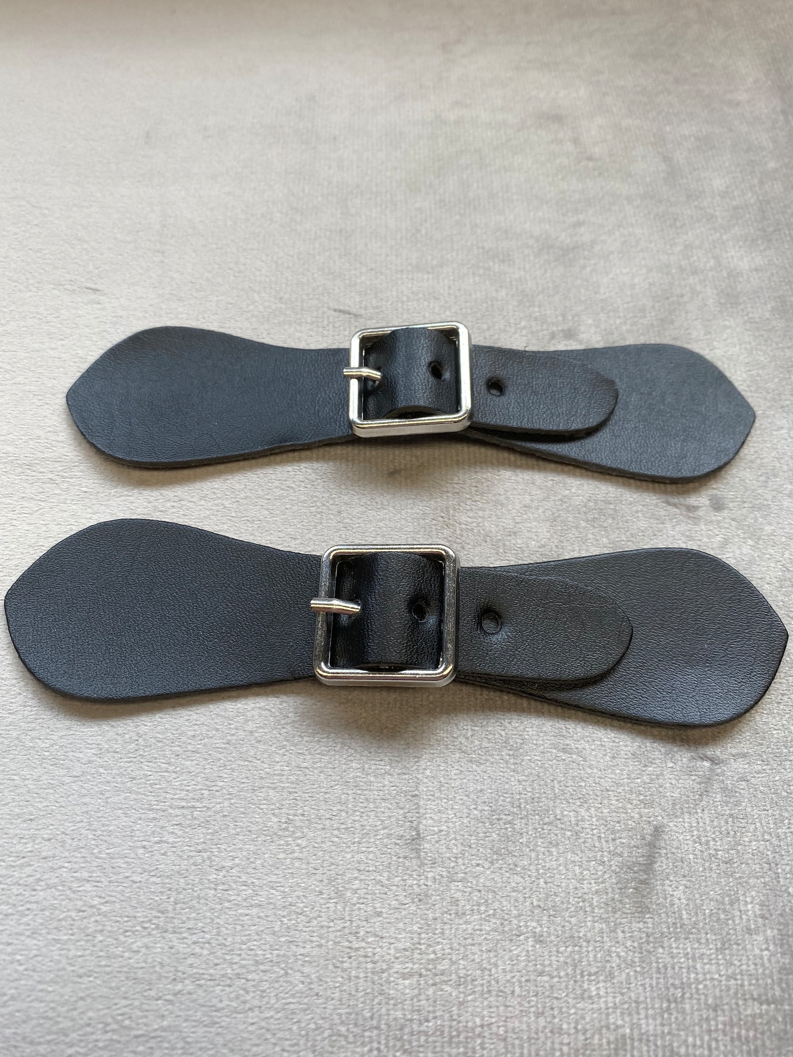 Kilt Strap Black 1 Pair 12.4cm X 3cm, Buckle 2cm. - Etsy