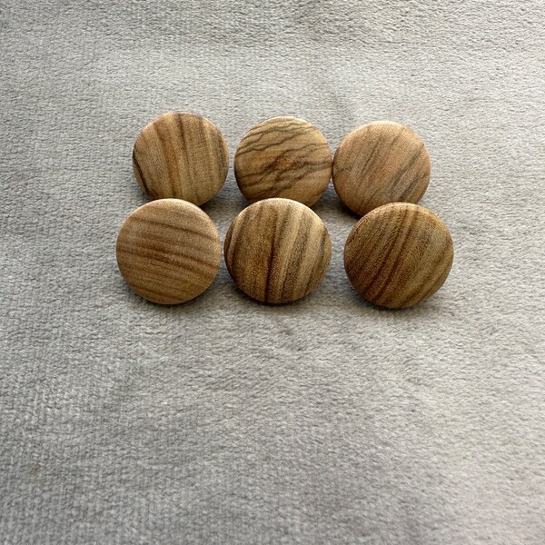 Natural Wood Buttons - Etsy