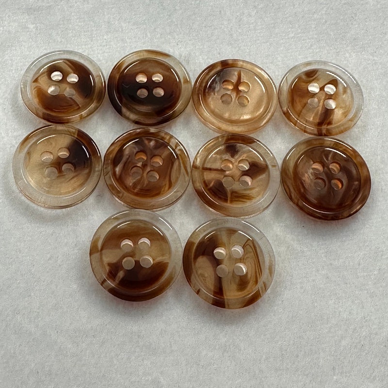 3/8 Inch Brown Buttons - Etsy UK