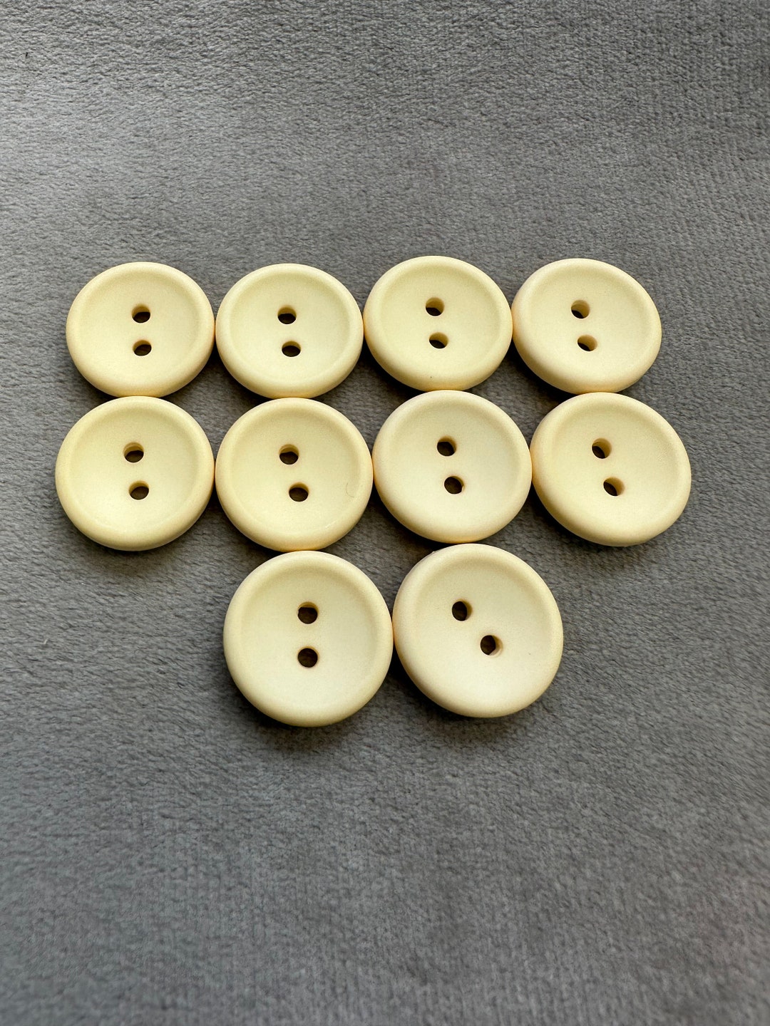 Matt Buttons Lemon Classic Style 18mm a Set of 10 - Etsy