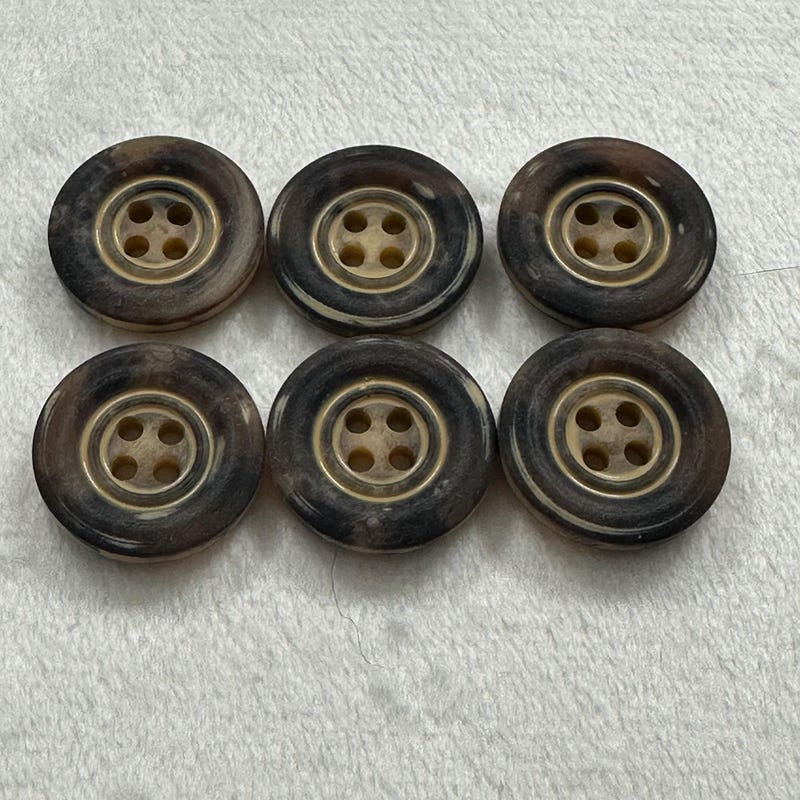 Brown Buttons - Etsy