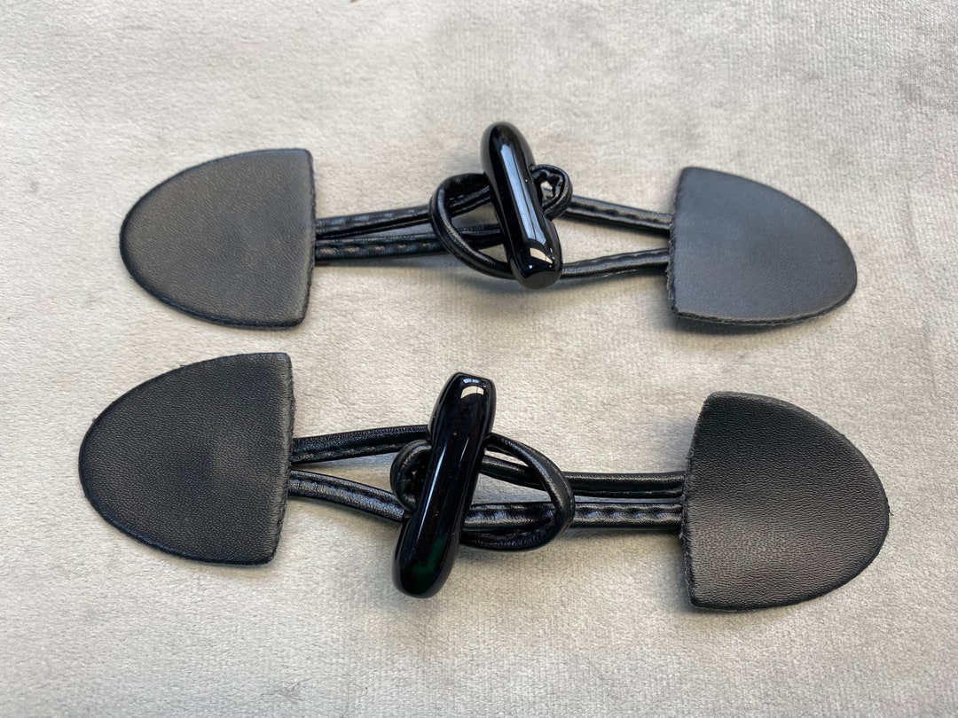 Toggle Fasteners Black 3.8 X 16cm a Set of 2 - Etsy