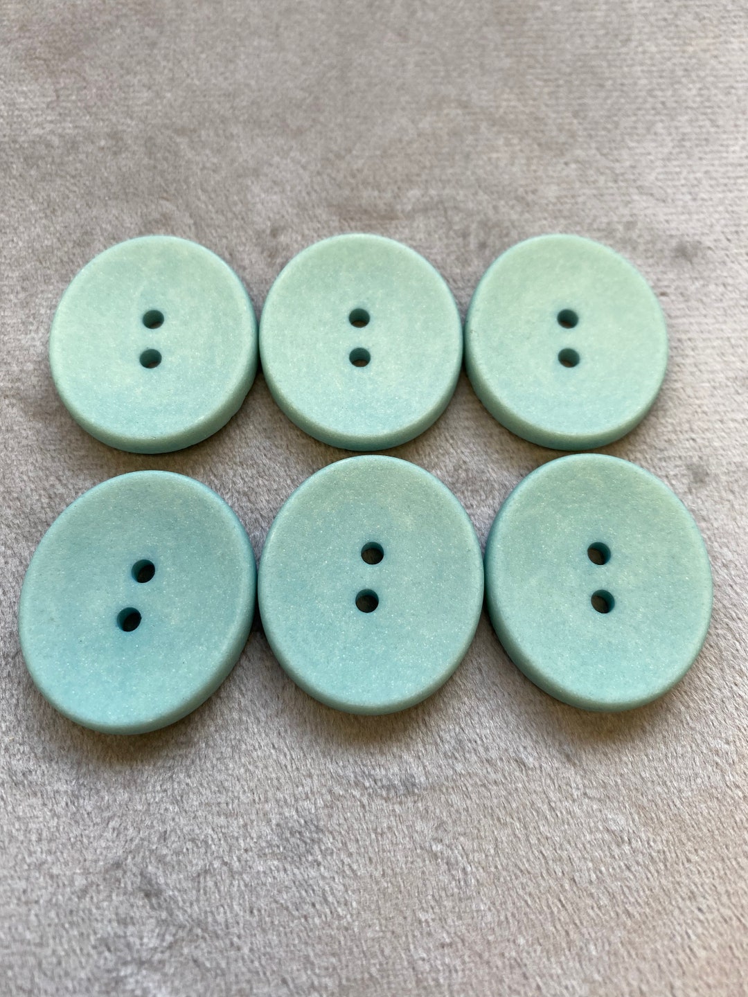 Matt Buttons Turquoise Stone Effect 22mm X 26mm a Set of 6 - Etsy