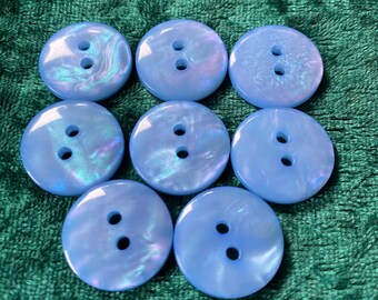 Light Blue Buttons - Etsy UK