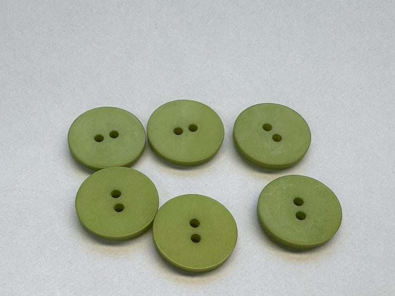Iridescent Buttons Lime Green 20mm a Set of 6 - Etsy