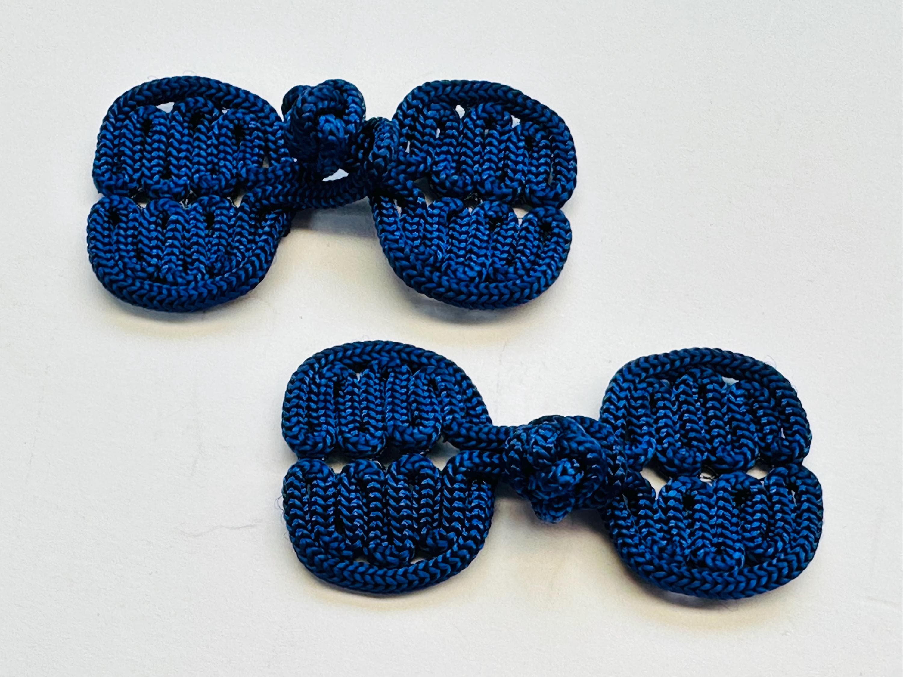 Blue Frog Closures 3 X 5.5 Cms a Set of Two Complete Fasteners - Etsy