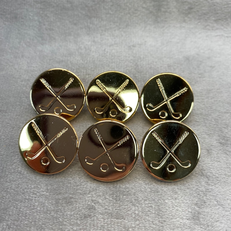 Gold Blazer Buttons - Etsy