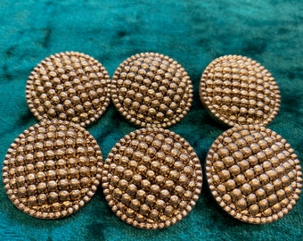 Gold Tone Buttons | Etsy